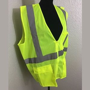 IRONWARE | Jackets & Coats | Ironwear Safety Vest Yellow Style 284lz ...